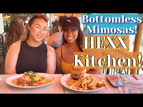 Best Brunch On The Vegas Strip With Bottomless Mimosas! Hexx (Alexxas) Las Vegas | TVPEats 6