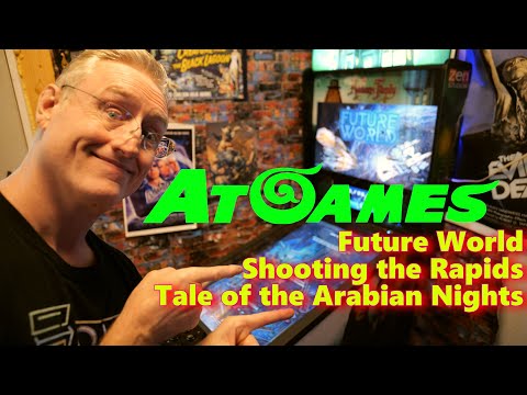 New 4KP pins - review of Tales of the Arabian Nights, Shooting the Rapids, and Future World