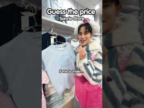 🛍️ How Much Are These Sanrio Items?! | Price Guessing Challenge 🌸✨
