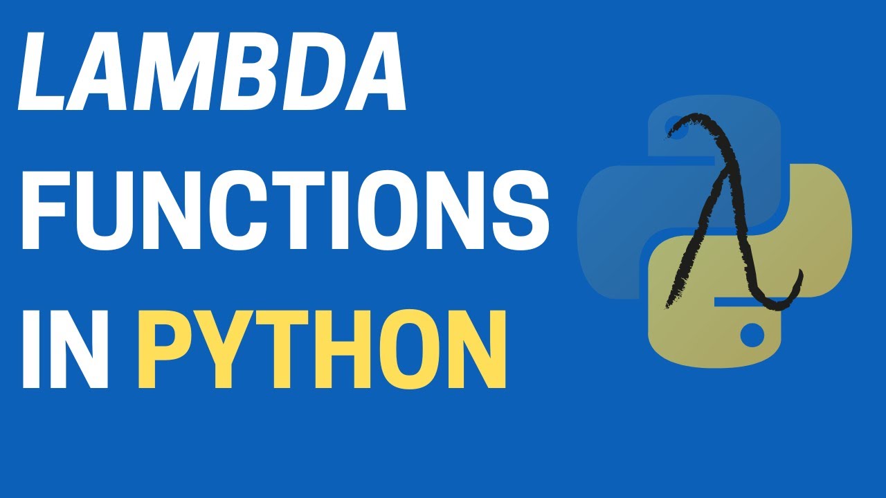 32. Python Lambda Functions Explained! | One-Line Magic for Beginners