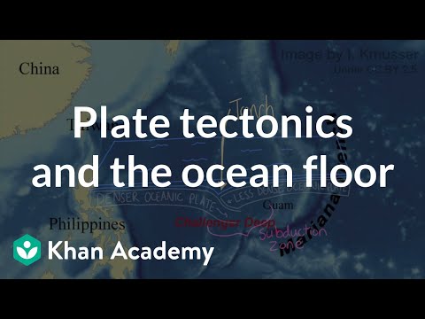 Plate tectonics and the ocean floor (video) | Khan Academy