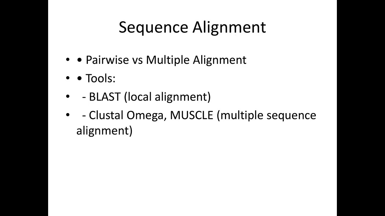 Databases and Sequence Analysis PPT