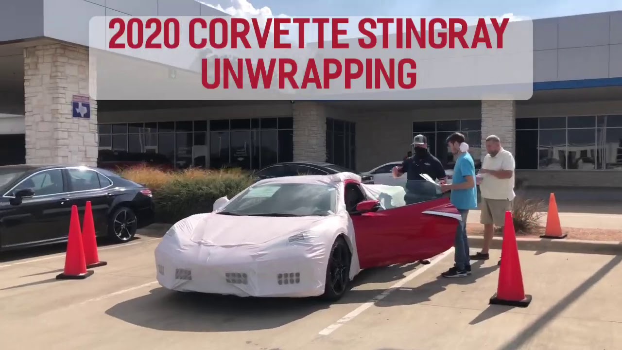 2020 Torch Red Corvette Stingray Unwrapping!