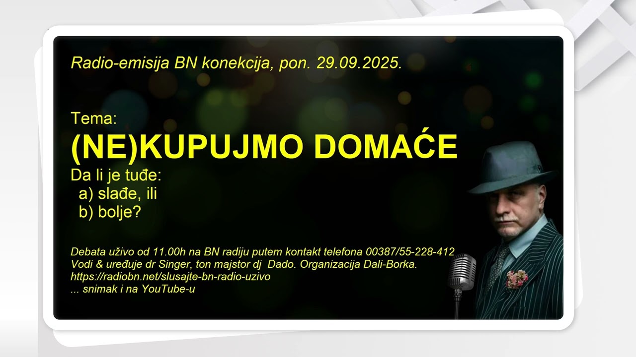 "BN konekcija" 29.9.2025. - BN radio