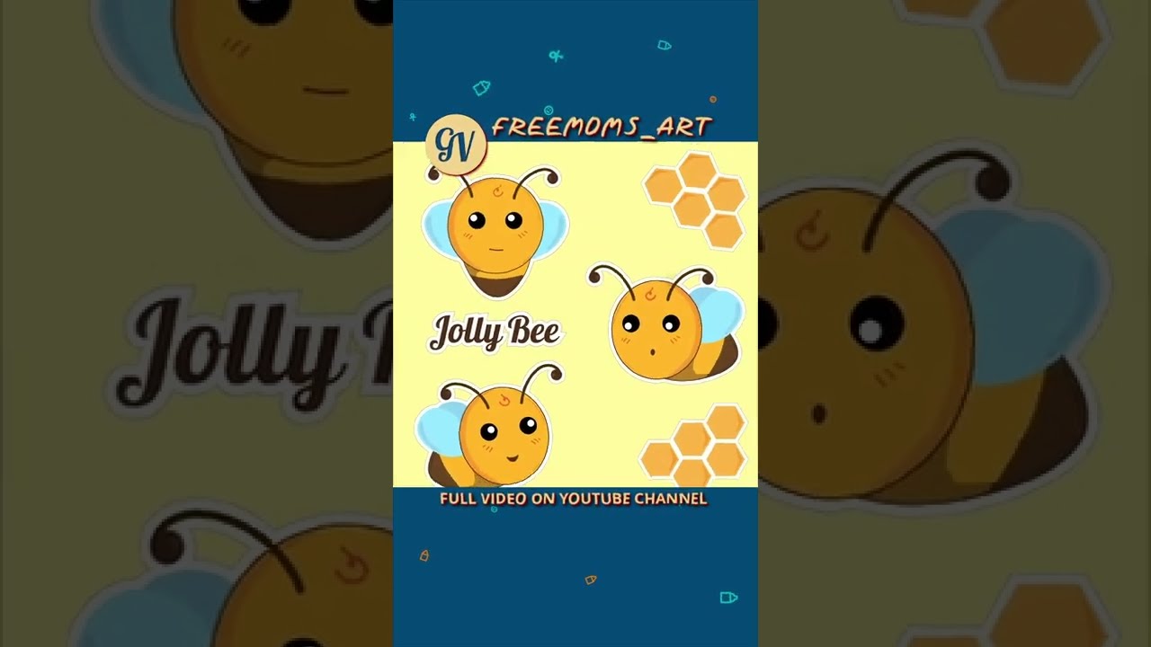 VECTOR ART OF MERRY BEES IN ADOBE ILLUSTRATOR 2022 | VECTOR ART | VECTOR ILLUSTRATION | SPEED ART