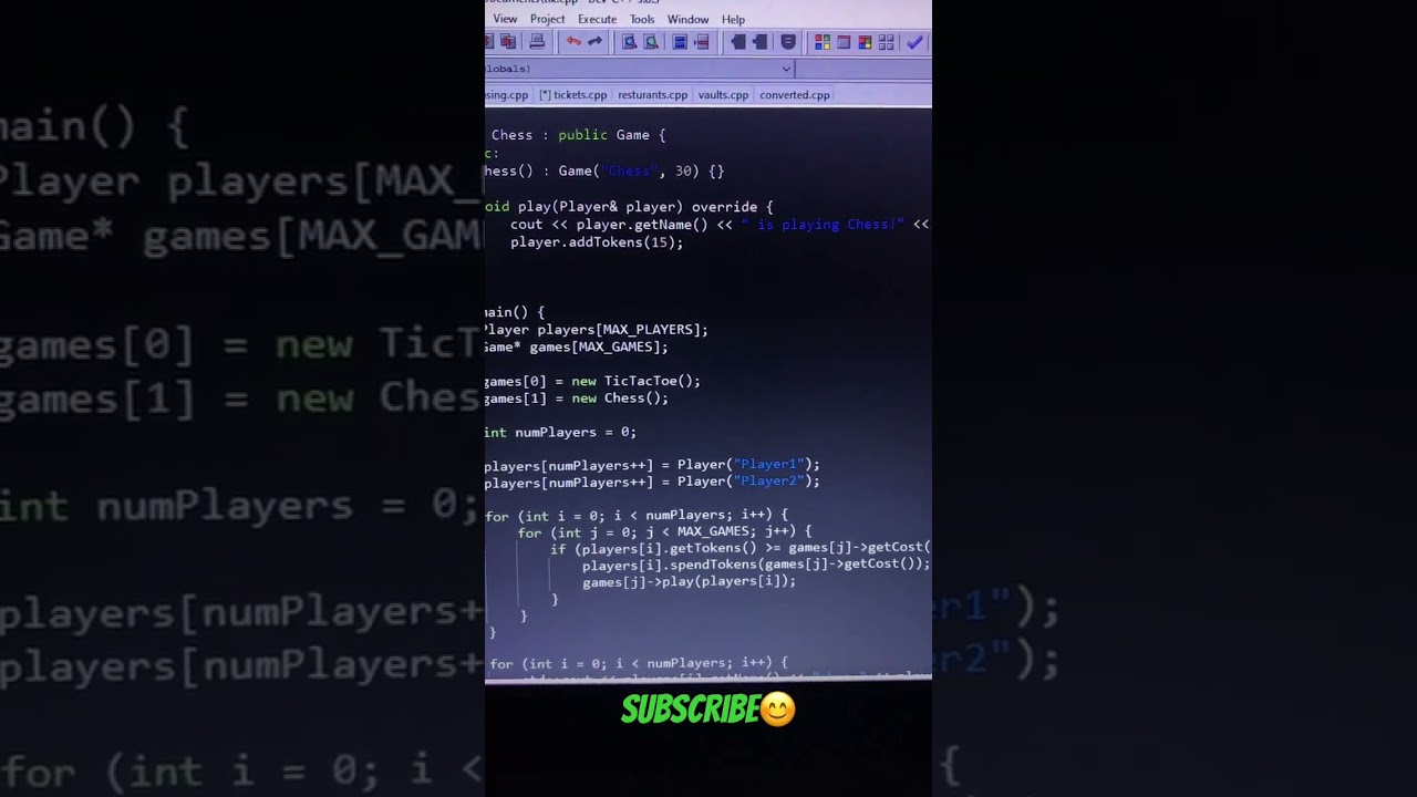 game making IDE dev c++ #cppprogramming