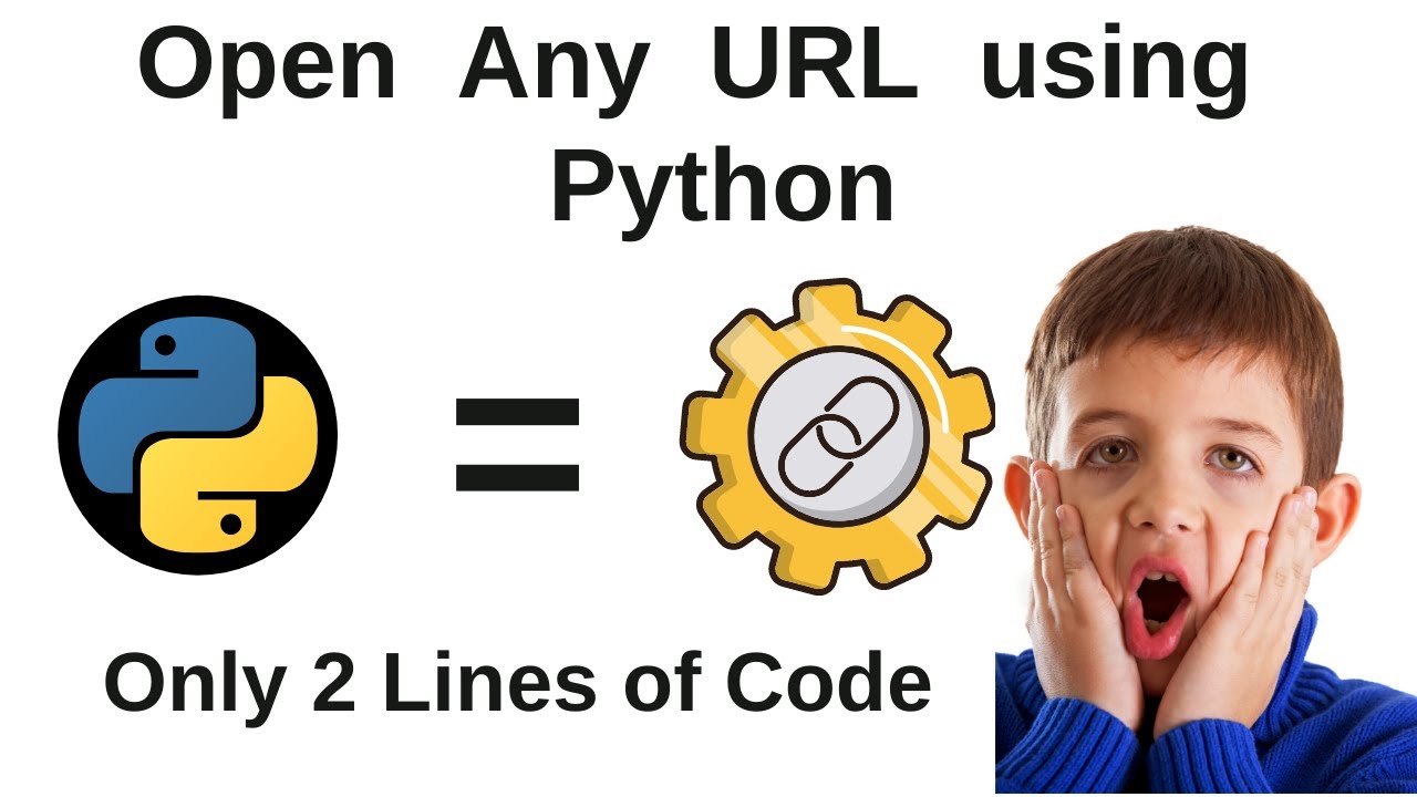Open Any URL Using Python