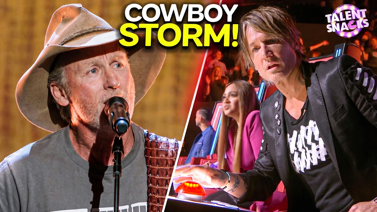 Coaches Had NO IDEA A Cowboy Was About To Stop Them Cold | The Voice