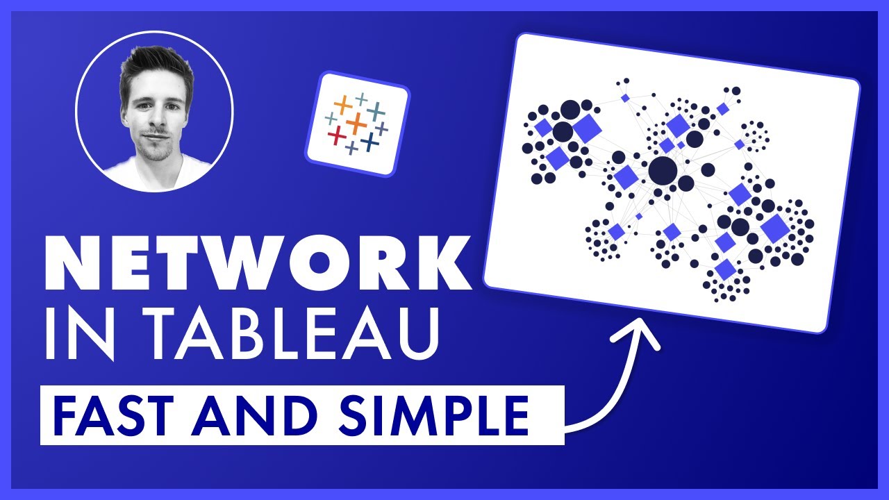Create a Network Chart (fast and simple) | Tableau Tutorial