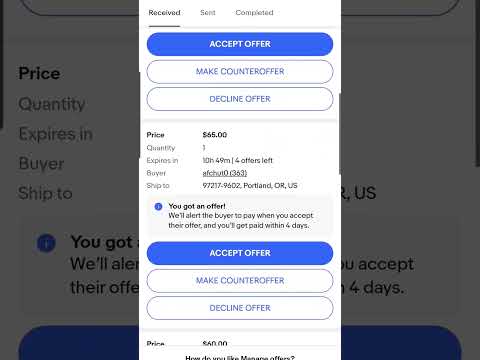 WOULD YOU ACCEPT ONE OF THESE OFFERS ON EBAY OR HOLD OUT FOR THE FULL AMOUNT ?