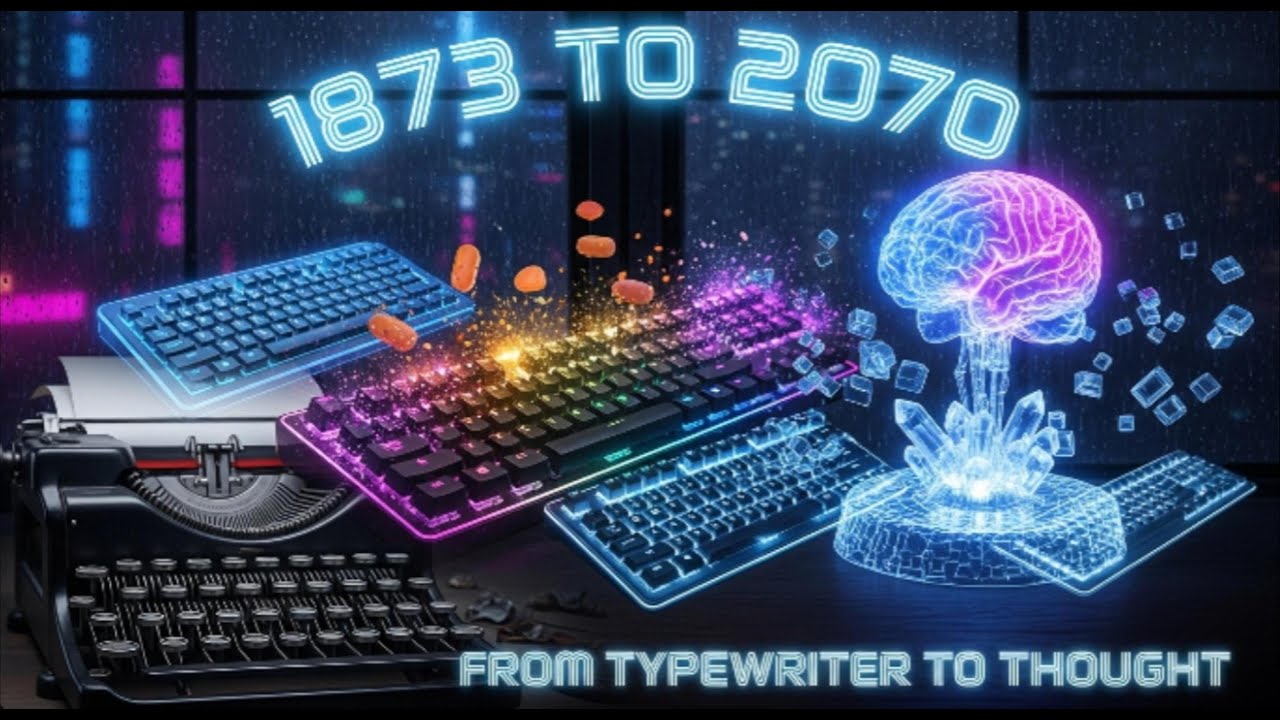 Keyboard Evolution: From 1873 to 2070