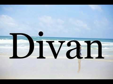 How To Pronounce Divan๐๐๐๐๐๐Pronunciation Of Divan