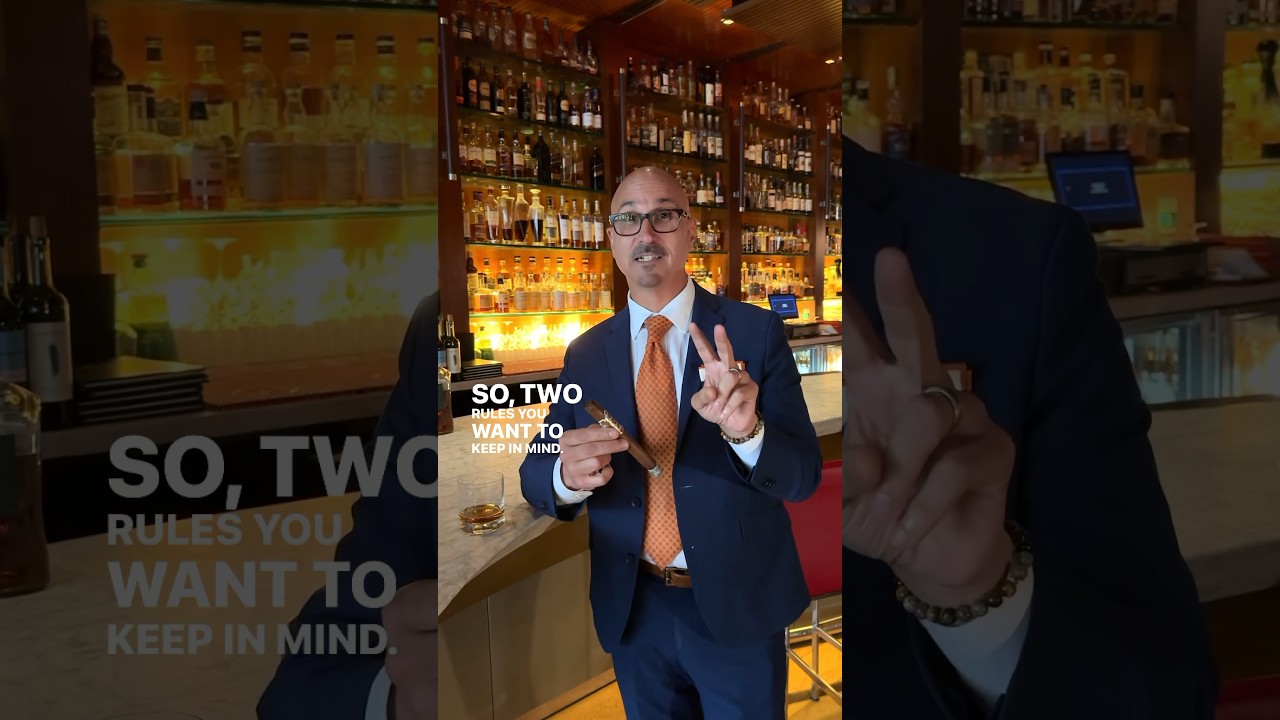 How to pair drinks with cigars: 2 keys for success 👀🥃
