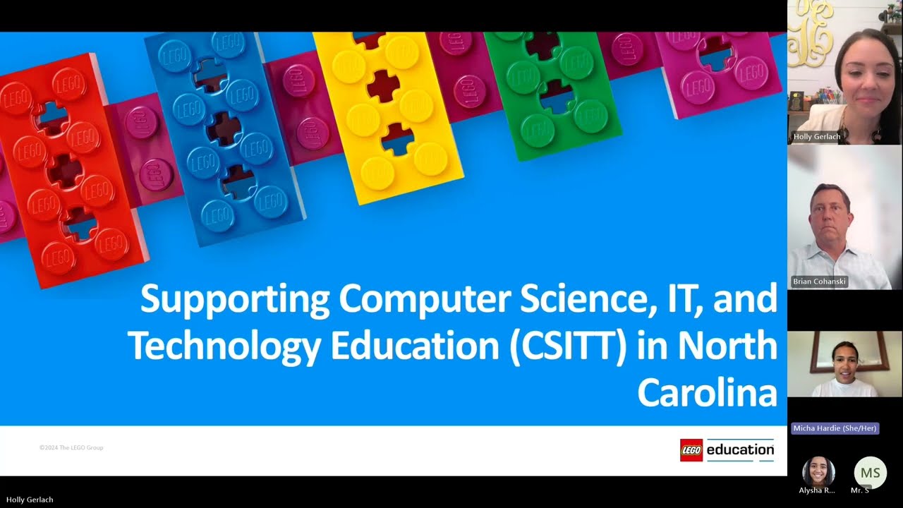 Info Session: Supporting the CSITT Pathway for North Carolina Elementary Students