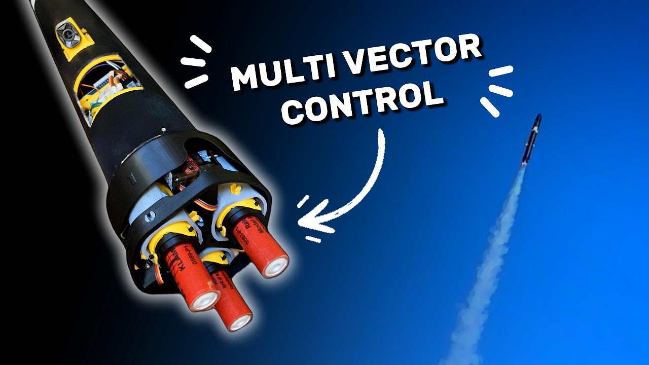 Making a Maneuverable Rocket - Launching Trinity
