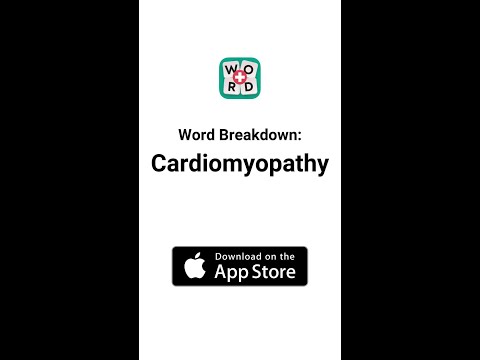 Word Breakdown (Cardiomyopathy) #shorts