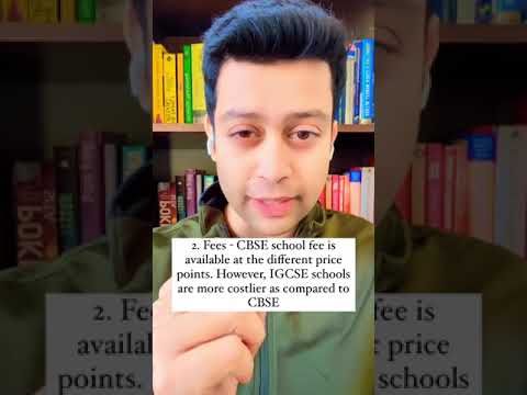 Five differences betweenCBSE & IGCSE schools
