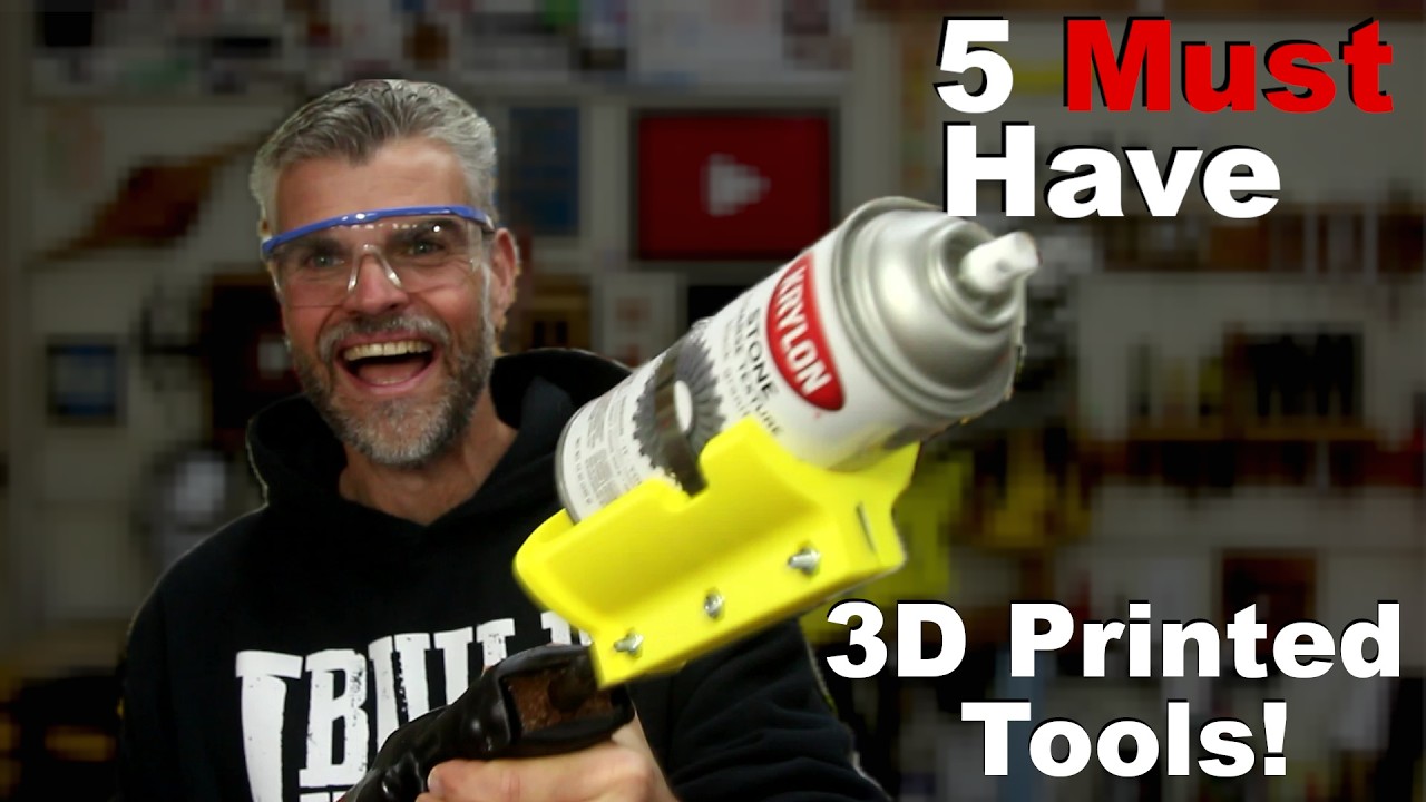 5 MUST Have 3D Printed Tools!