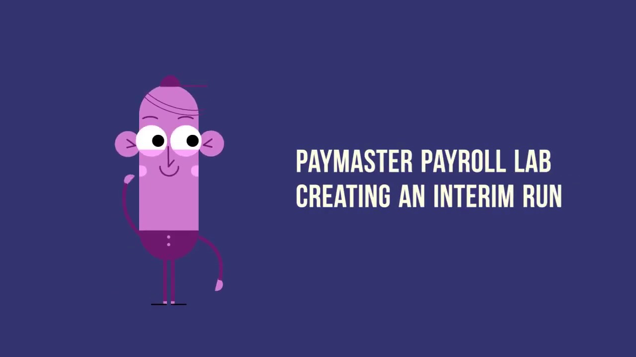 Paymaster Payroll Lab — Interim Run