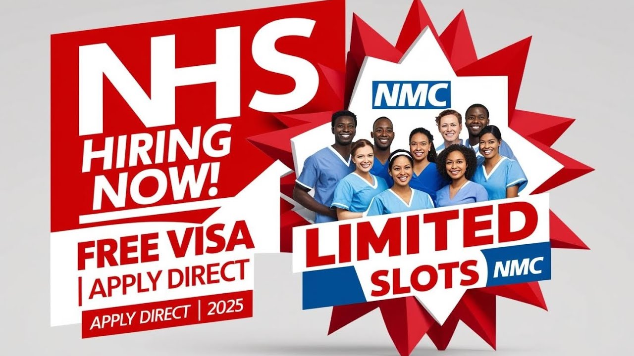 NHS Trust Hiring Nurses 2025 | Free Visa & No Agent | Apply Directly from Abroad!