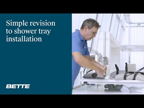 Bette | Simple revision to shower tray installation