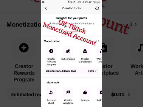 UK ka TikTok account kaise banaye 💲 || How to create uk tiktok account in Pakistan #shorts
