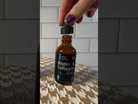 Liquid Collagen & Biotin Drops for Hair Growth