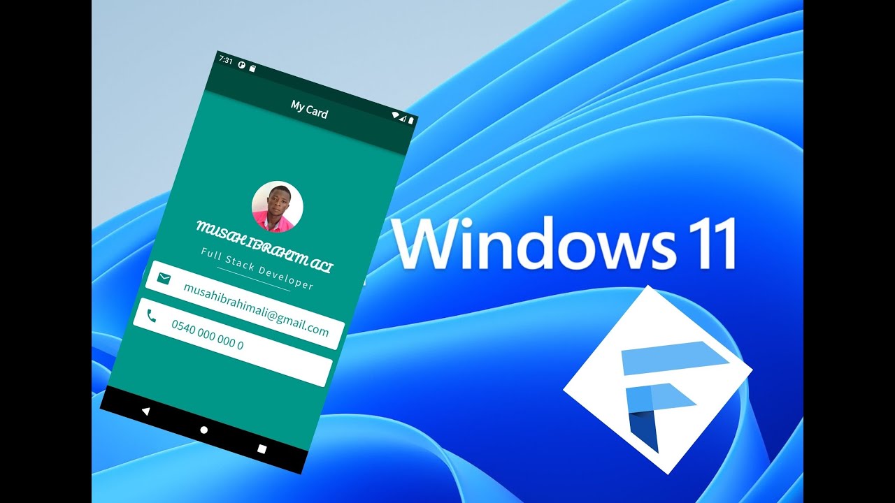 Building a my card app with flutter (#6)