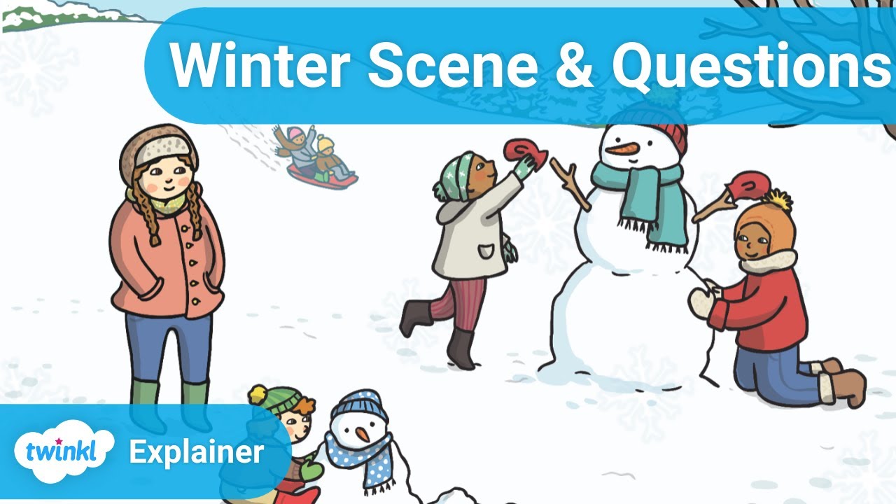 Using Our Winter Scene PowerPoint | EYFS Winter Activities