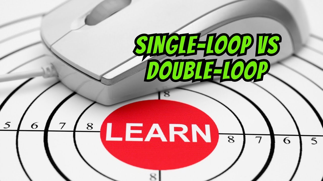 Single vs. Double Loop Learning: A 2-Minute Introduction