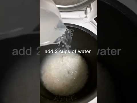 🎶🥡🛑How to cook rice using zojirushi made in japan📸⚡#shorts #satisfying #viral #asmr