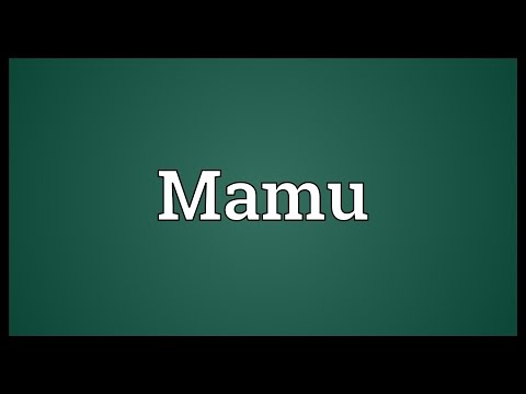 Mamu Meaning
