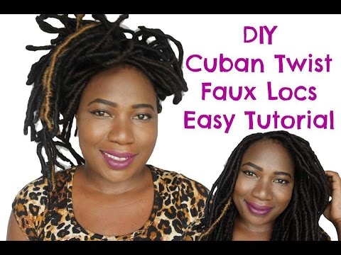 DIY Faux Locs, How to Styles & Renew old Faux Locs | TheRuraiAfricanShop
