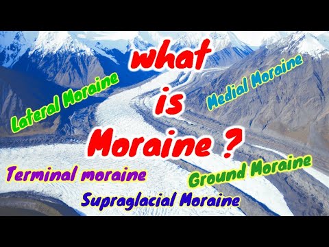 Moraines |A Glacial Depositional Landform|Definition,Types, Importance & overview