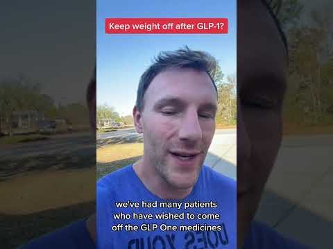Can you keep the weight off after GLP-1?