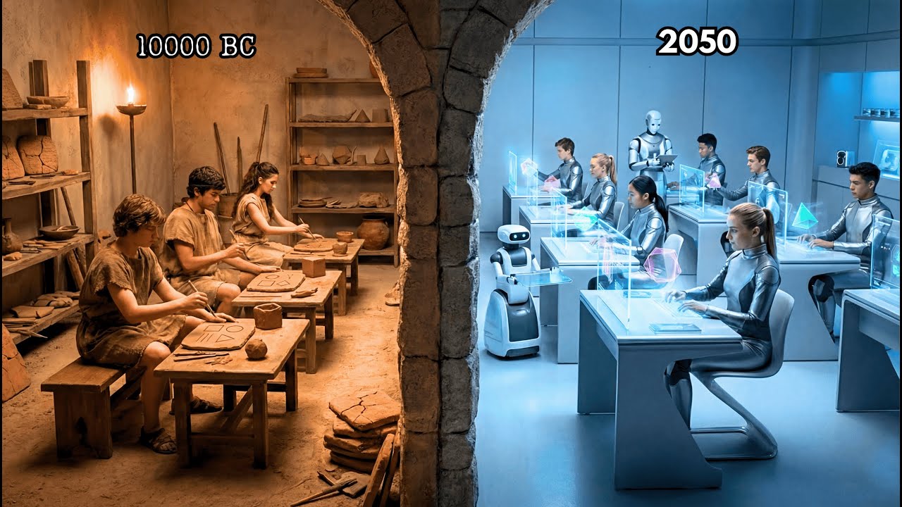 How Humans Learned to Learn | The Evolution of Education | From Stone age to Future Learning