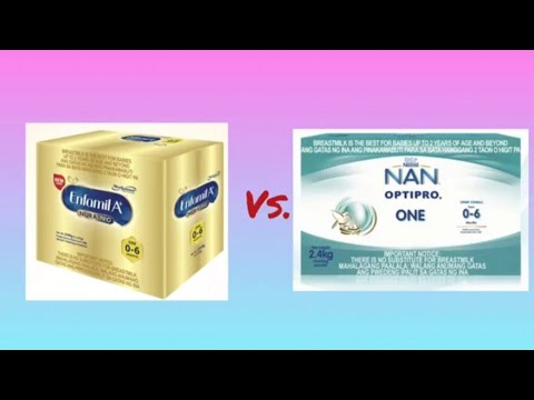 Enfamil A+ VS. Nan Optipro