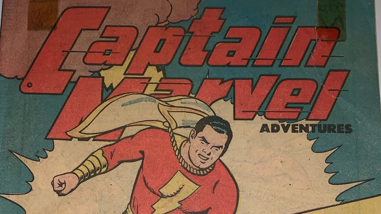 Golden Age 1940’s Captain Marvel Adventures Wheaties Comic and MORE!!!