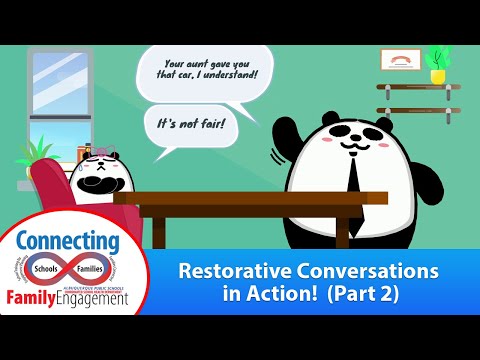 Restorative Conversations in Action! (Part 2)