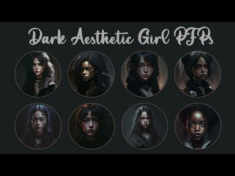 Dark Aesthetic Girl Photo