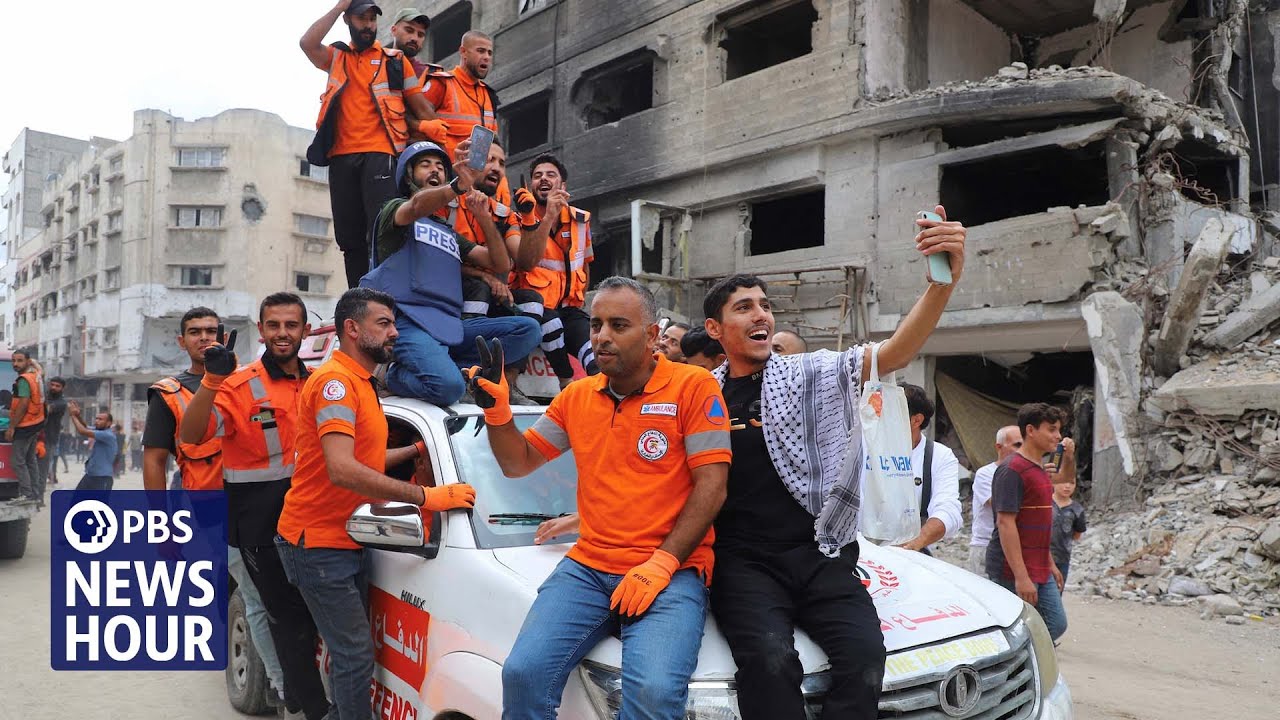 Gazans and Israelis celebrate ceasefire deal with hopes for lasting peace