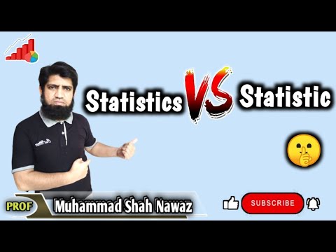 Statistics VS Statistic🤔 in Urdu🇵🇰/Hindi🇮🇳