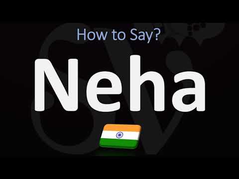 How to Pronounce Neha? | Indian Name Meaning & Pronunciation