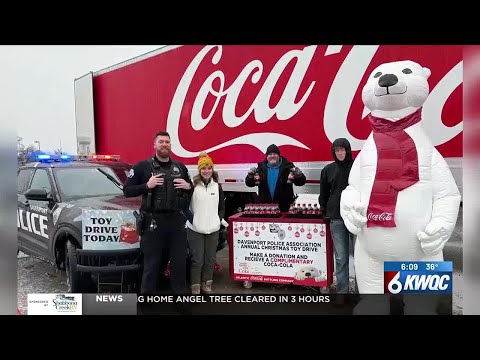 Davenport Police to Host 22nd Annual Toy Drive to Benefit Local Youth