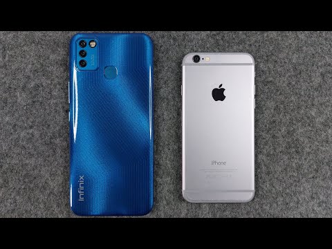 Infinix Smart 6 Vs iPhone 6 | Speed Test