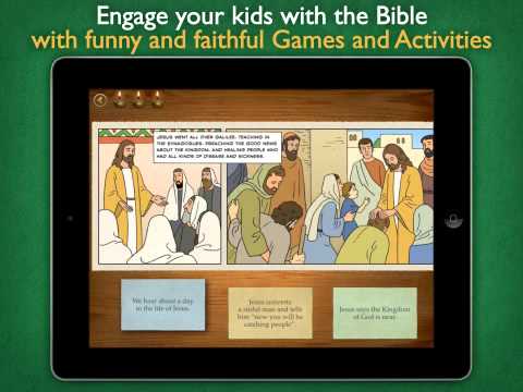 Children's Bible Games & Activities for your Kids and School - iPhone / iPad app