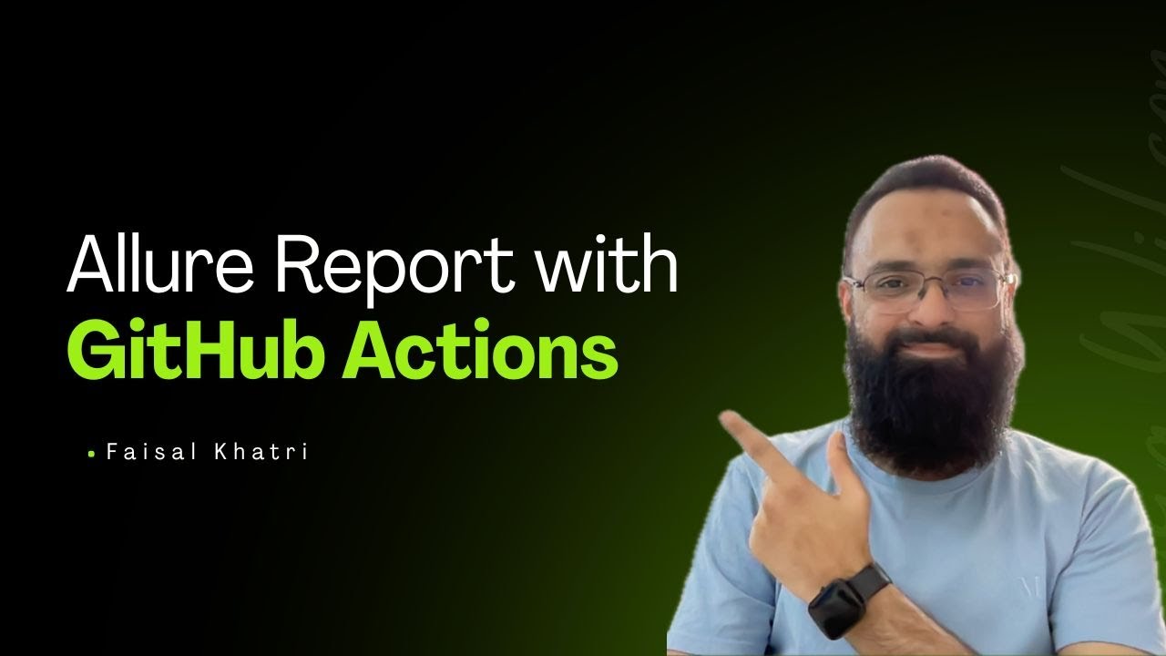 How to generate Allure Report with GitHub Actions | TestNG | Maven | Rest Assured | Automation Test