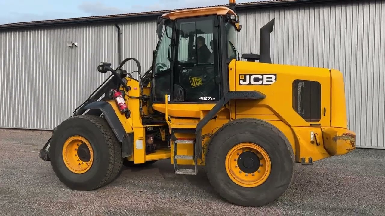 Hjullastare JCB 427 HT, Jönköping, Klaravik auktioner