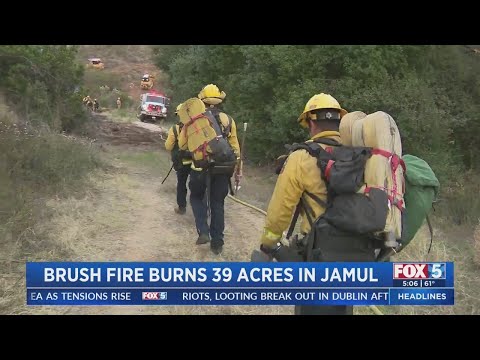 Sage Fire Burns In Jamul