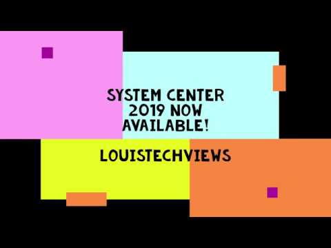 System Center 2019 Release + SCOM 2019 Install